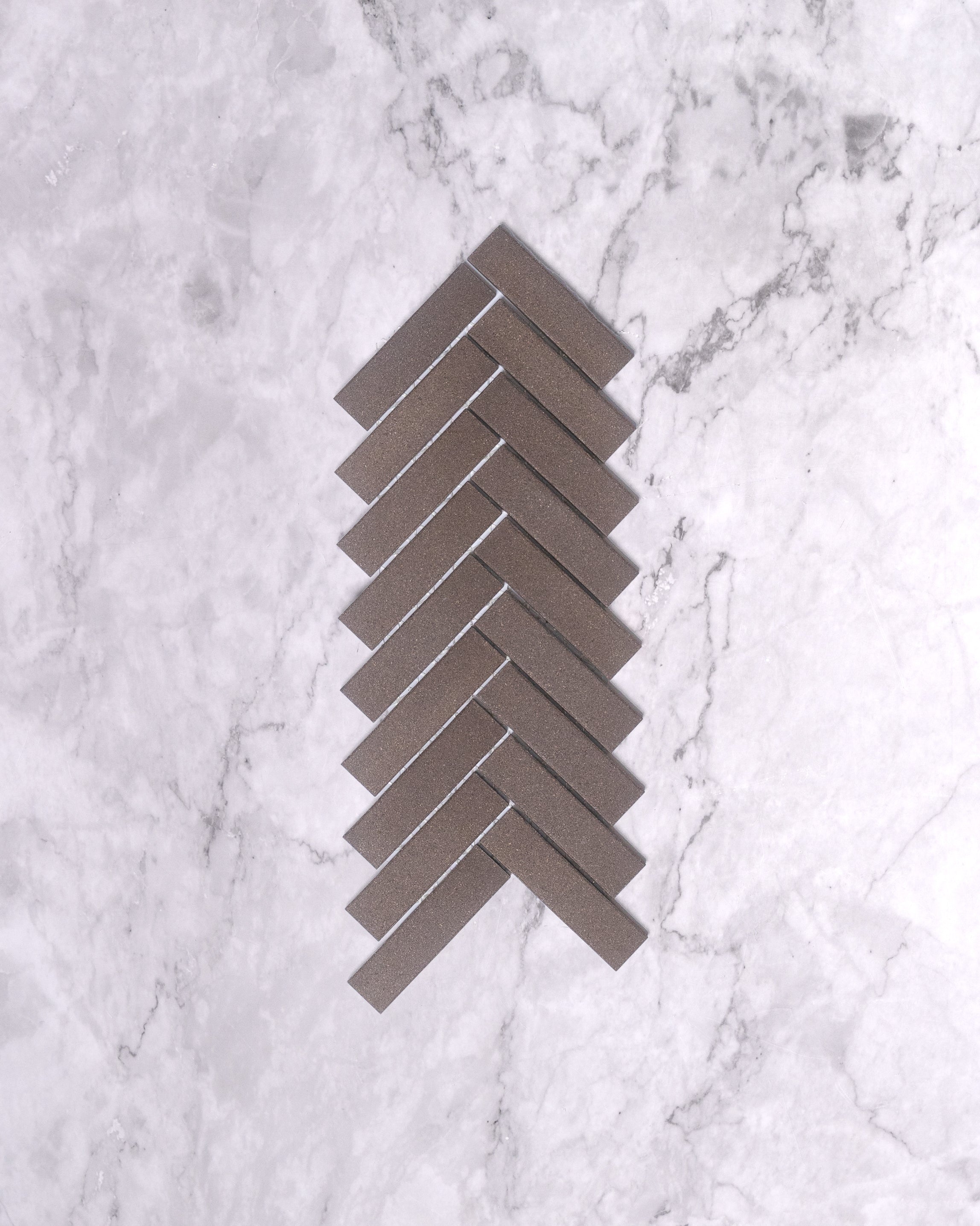 Sugiaya SMDR-5 Brown 3D Japanese Mosaic Tile – Kazoku Tiles